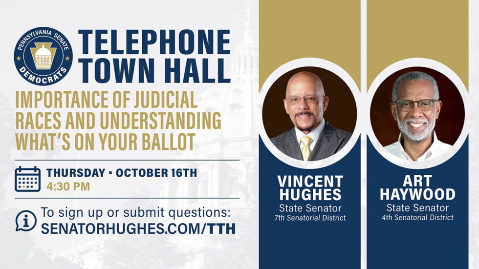 Telephone Town Hall - Senator Art Haywood
